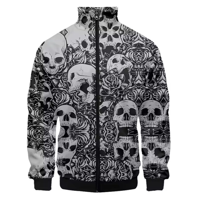 Best Skull & Skeleton Bomber and Varsity Jackets | Skullton