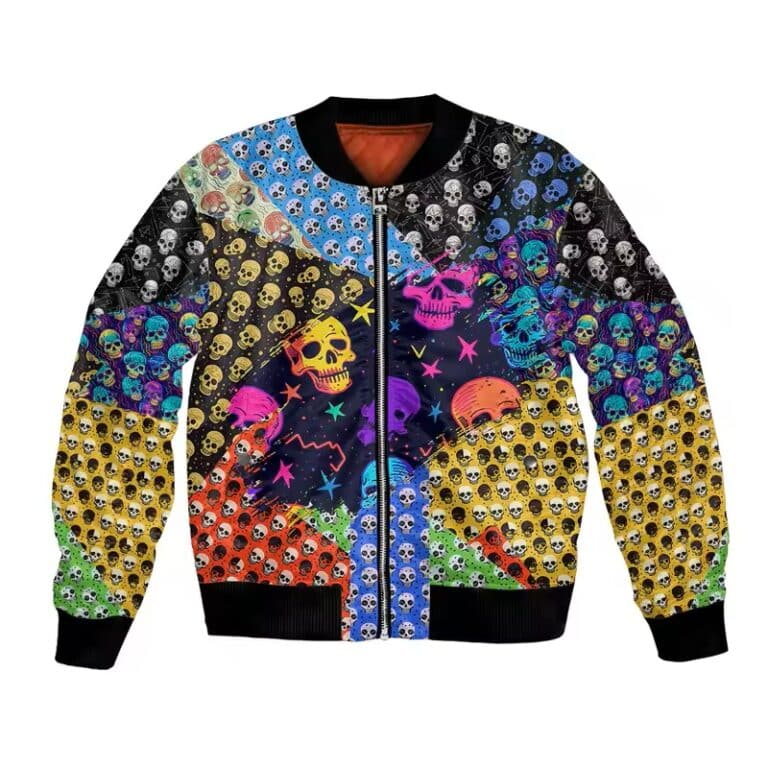 Best Skull & Skeleton Bomber and Varsity Jackets | Skullton